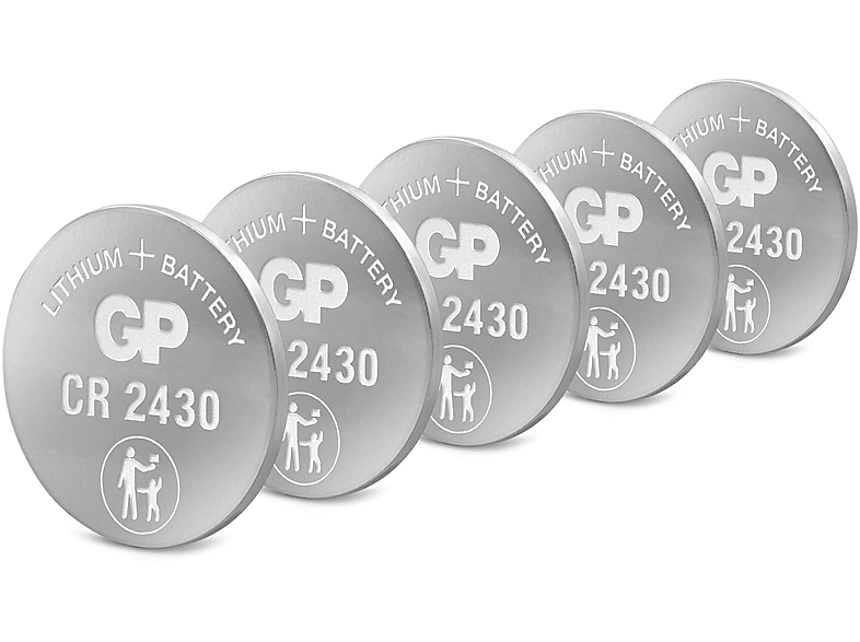 GP BATTERIES CR2430 lithium knoopcel 3V 5 stuks Batterij | MediaMarkt