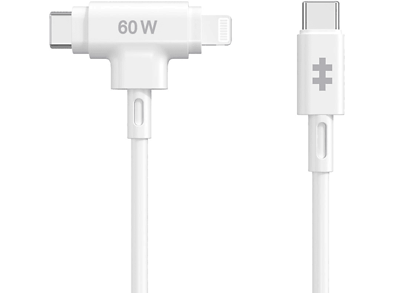 Cable USB-C a USB-C | HYPER Lightning Juice, USB 2.0, USB-C, USB-C ...