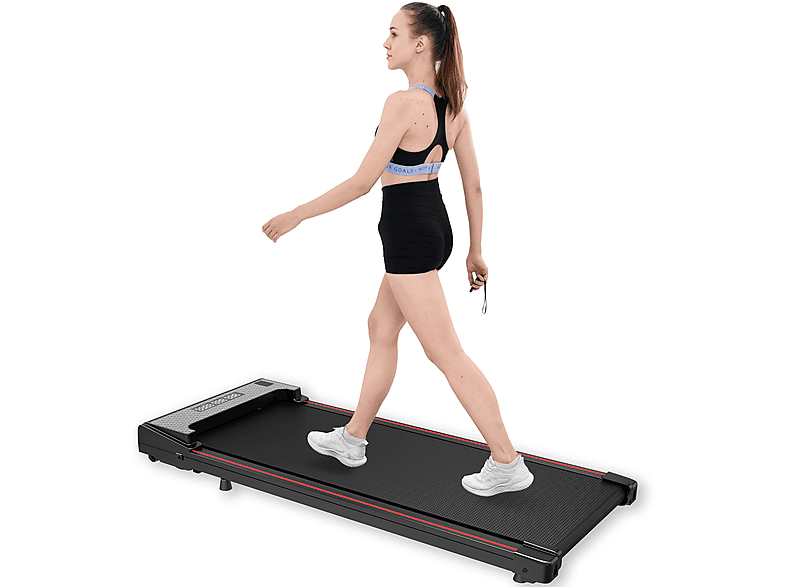 CITYSPORTS Walking Pad 1-6 km/h avec télécommande Tapis de course, Noir ...
