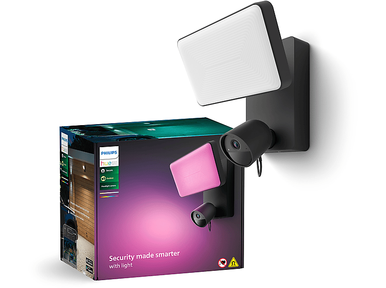 PHILIPS HUE SECURITY MADE SMARTER W/LIGHT, Netzwerkkamera, Auflösung ...