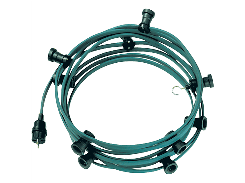 BACHMANN lichtslinger | Spotlights - - Lichtketting 10m met 10 E27 ...