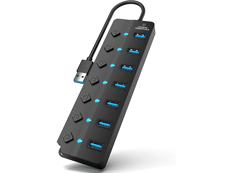 INNOVA ESSENTIALS 3.0 Pro USB Hub, Schwartz | MediaMarkt