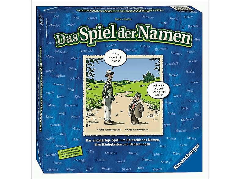 RAVENSBURGER Ravensburger Das große Spiel der Namen Gesellschaftsspiel ...