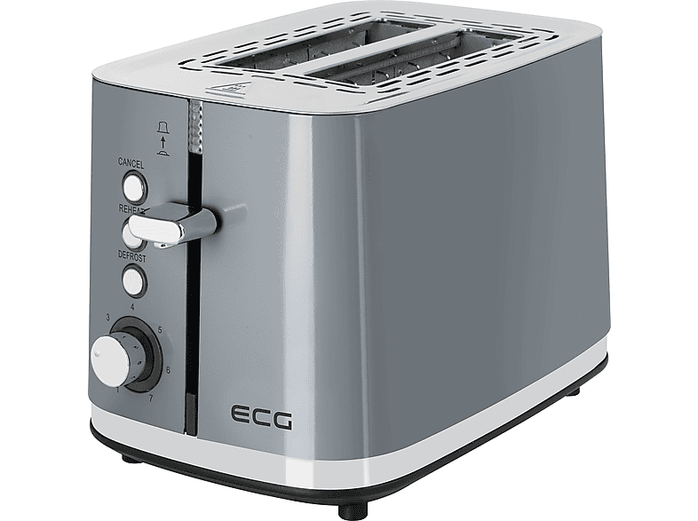 ECG ST 2766 Vintage Scuro Toaster Grau (925 Watt, Schlitze: 2) | MediaMarkt