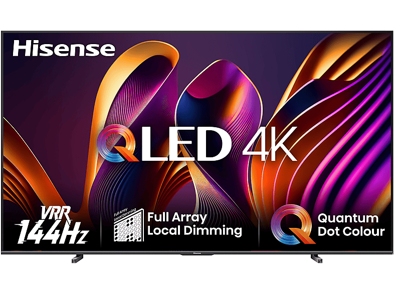 HISENSE 100E7NQ PRO QLED TV (Flat, 100 Zoll / 254,00 cm, UHD 4K, SMART TV) | MediaMarkt