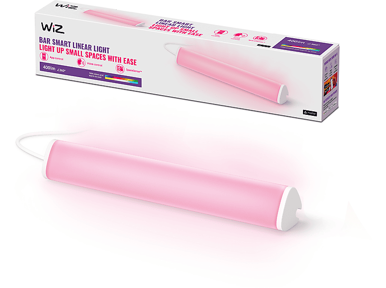 WIZ 55415300 WIZ WI-FI BLE BAR LINEAR LIGHT EU SINGLE Light Bar 2200 ...