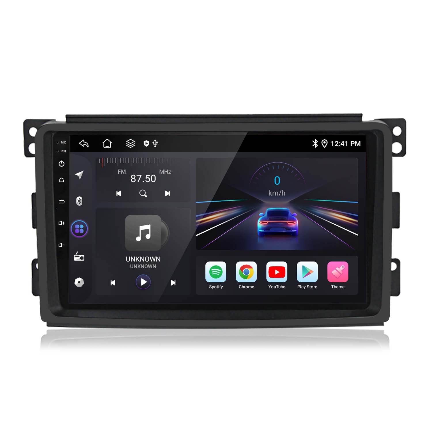 System multimedialny AWESAFE Smart Fortwo 2005-2010 Carplay autoradio ...
