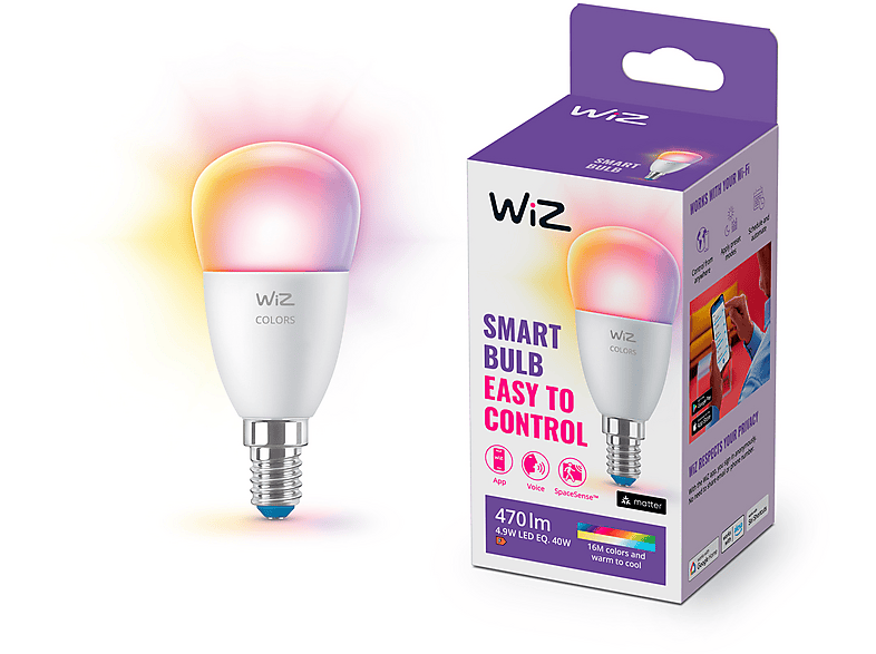 WIZ LED Lampe Leuchtmittel Smart Weiß | MediaMarkt