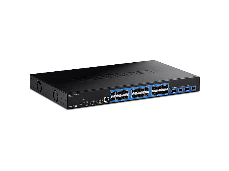 TRENDNET TRENDnet 28-Port Layer 2 Managed SFP Switch with 10G SFP+ ...