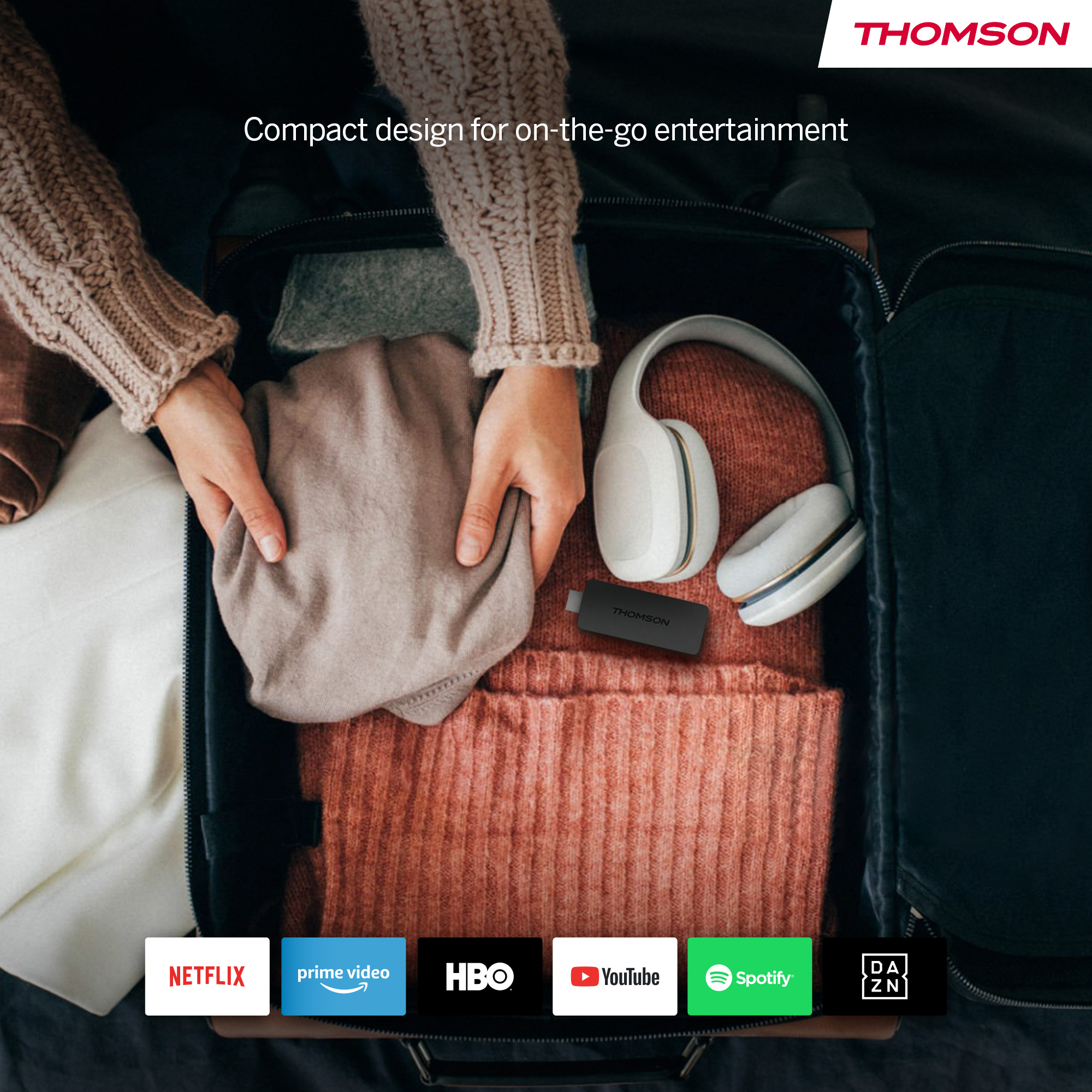 THOMSON Streaming Stick 145 Google TV stick | MediaMarkt