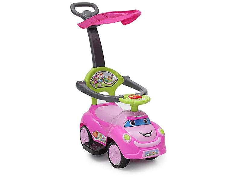 MONI SMILE 3 in 1 Kinderrutscherfahrzeug rosa | MediaMarkt