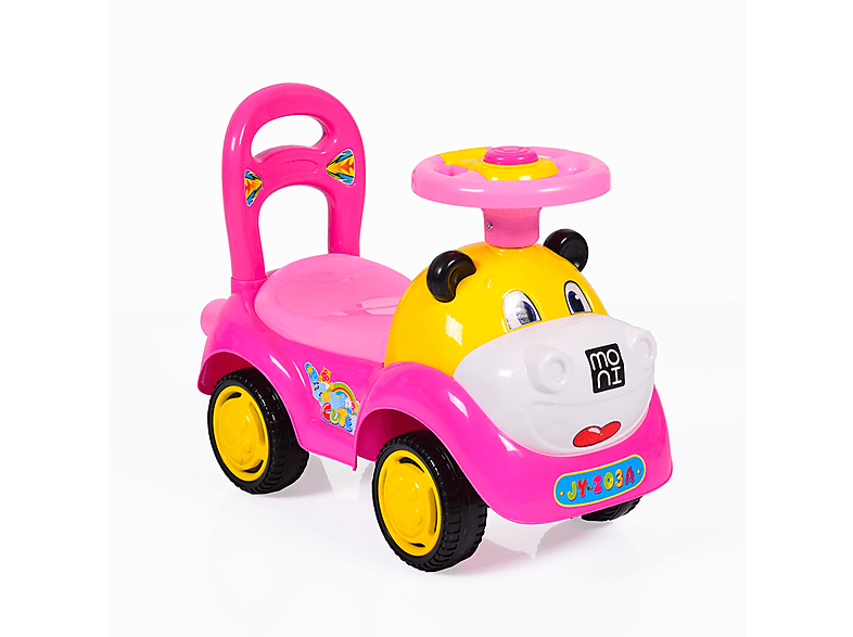MONI Super Car Kinderrutscherfahrzeug rosa | MediaMarkt