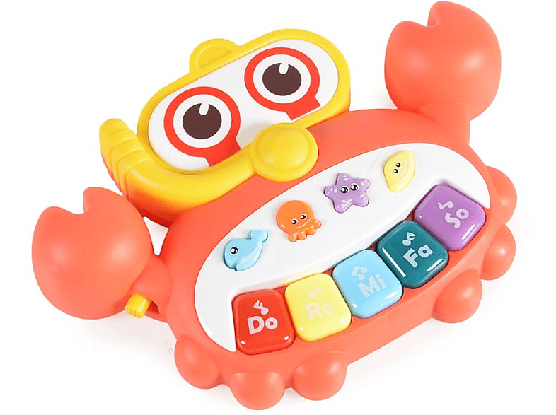 MONI Musikspielzeug Krabbe HE0535 Kinderspiel rot | MediaMarkt