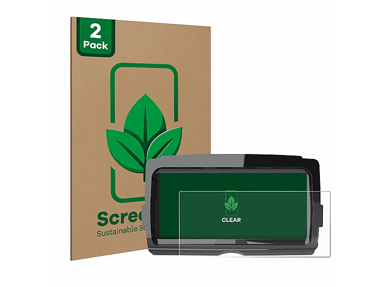 SCREENLEAF 2x nachhaltig verpackte Display Schutzfolie (für Harley ...