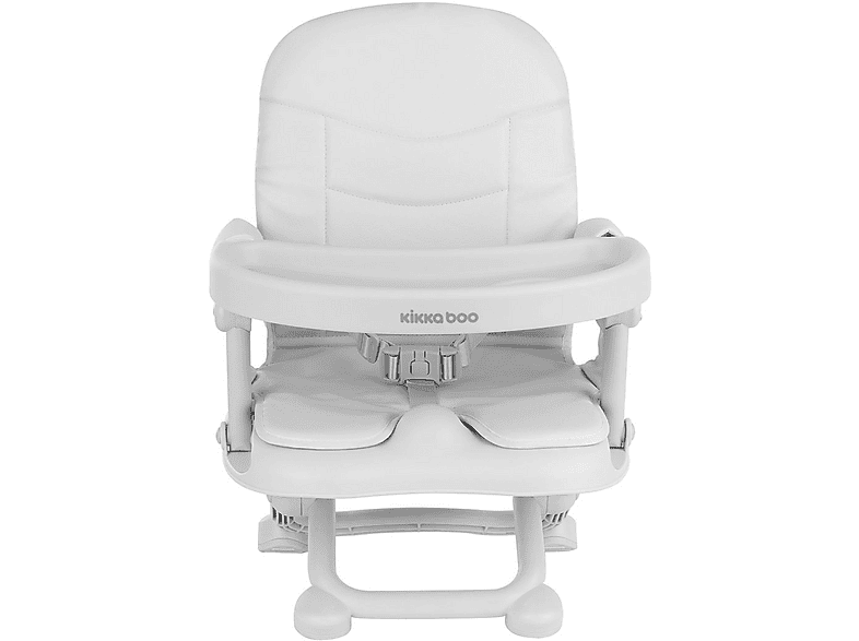 KIKKA BOO Pappo Booster Hochstuhl hellgrau | SATURN