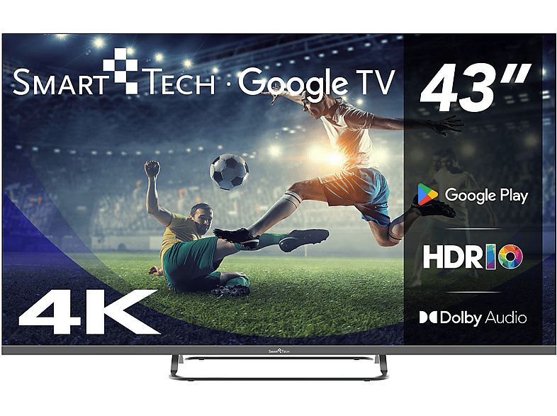 TV LED 43" | SMART TECH 43UG02V, UHD 4K, ARM CA53 *4 TEE 1.5GHz, Smart ...