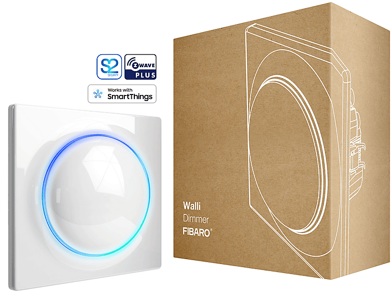 FIBARO Fibaro FGWDEU-111-8 Fibaro Walli Dimmer anthrazit Dimmer ...