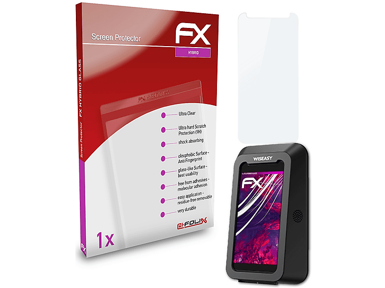 ATFOLIX FX-Hybrid-Glass Schutzglas (für Wiseasy P5L SSK) | SATURN