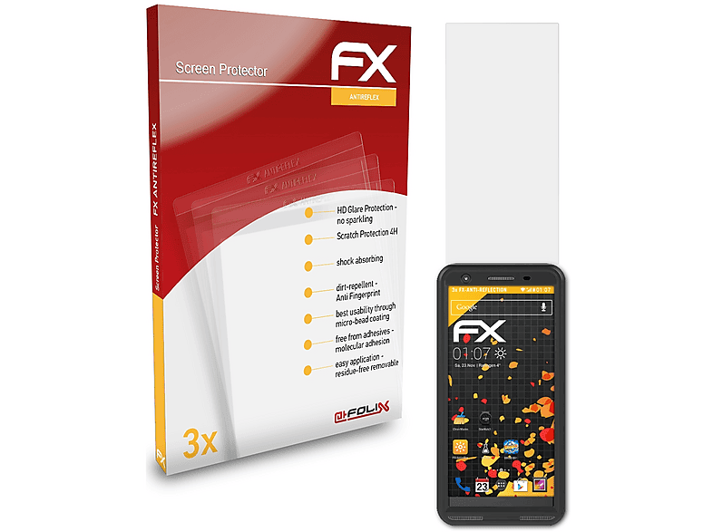 ATFOLIX 3x FX-Antireflex Displayschutz (für ecom Smart-Ex 03 DZ2) | MediaMarkt