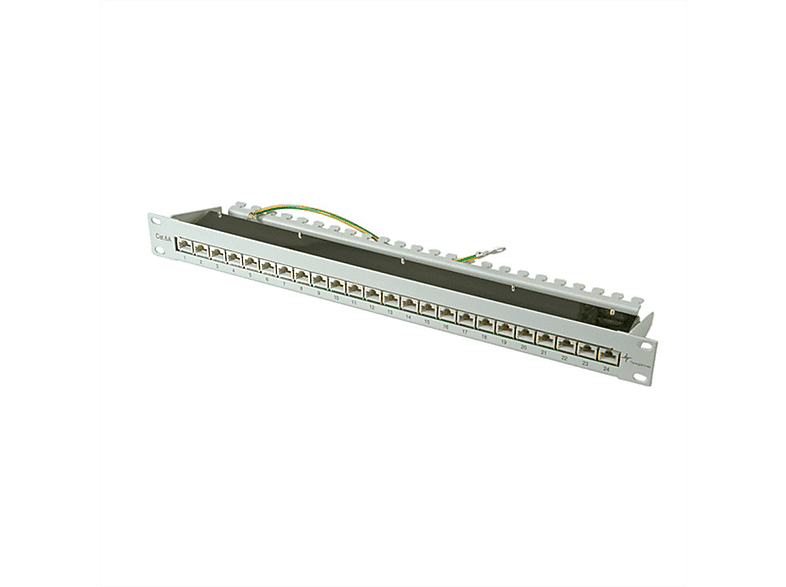 TELEGÄRTNER Telegärtner PatchPanel MPP24-HS Cat.6A RAL 7035 100007016 Patchpanel Kupfer | MediaMarkt