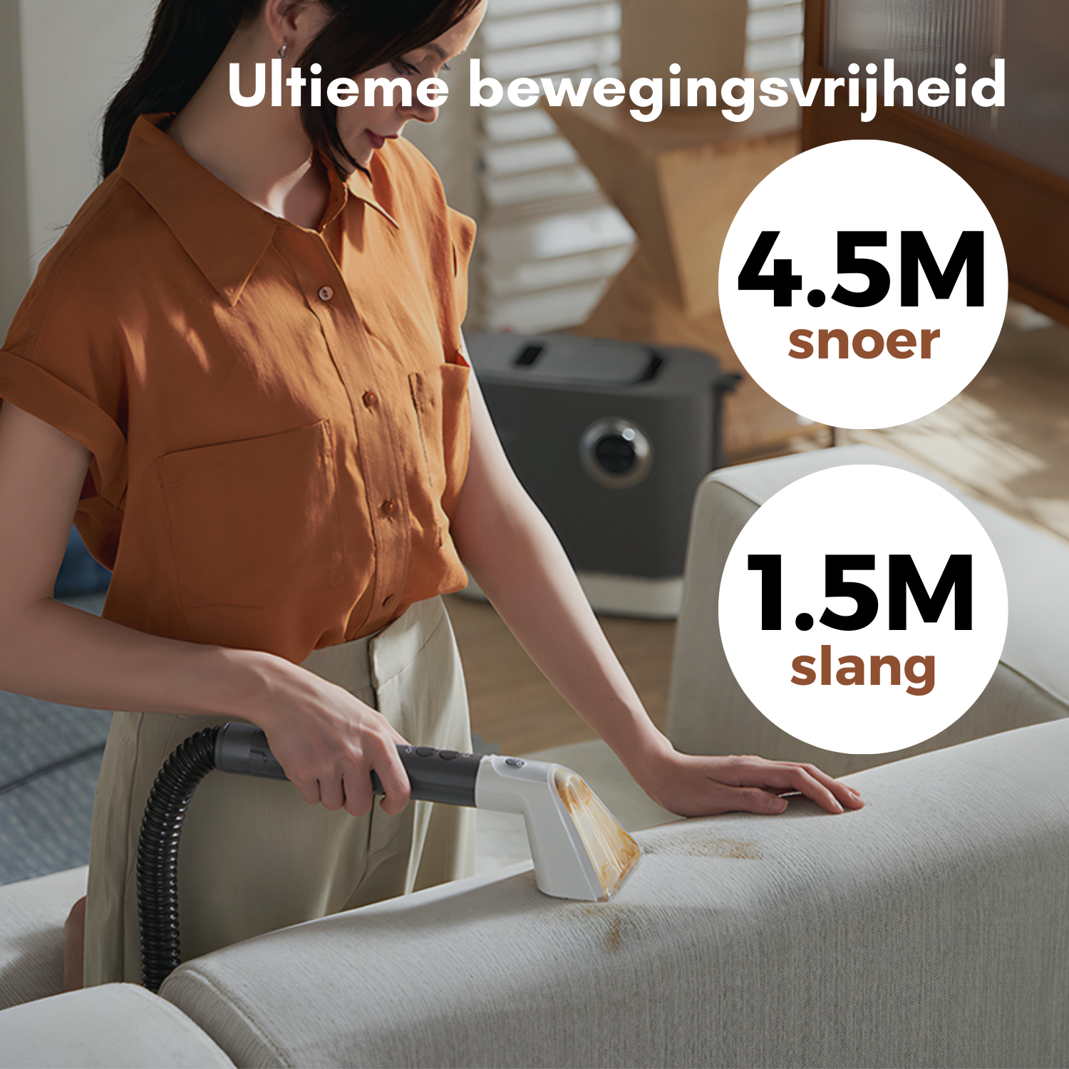 RYER Ultimate Vlekkenreiniger en Stoomreiniger | Tapijtreiniger - 4 in ...