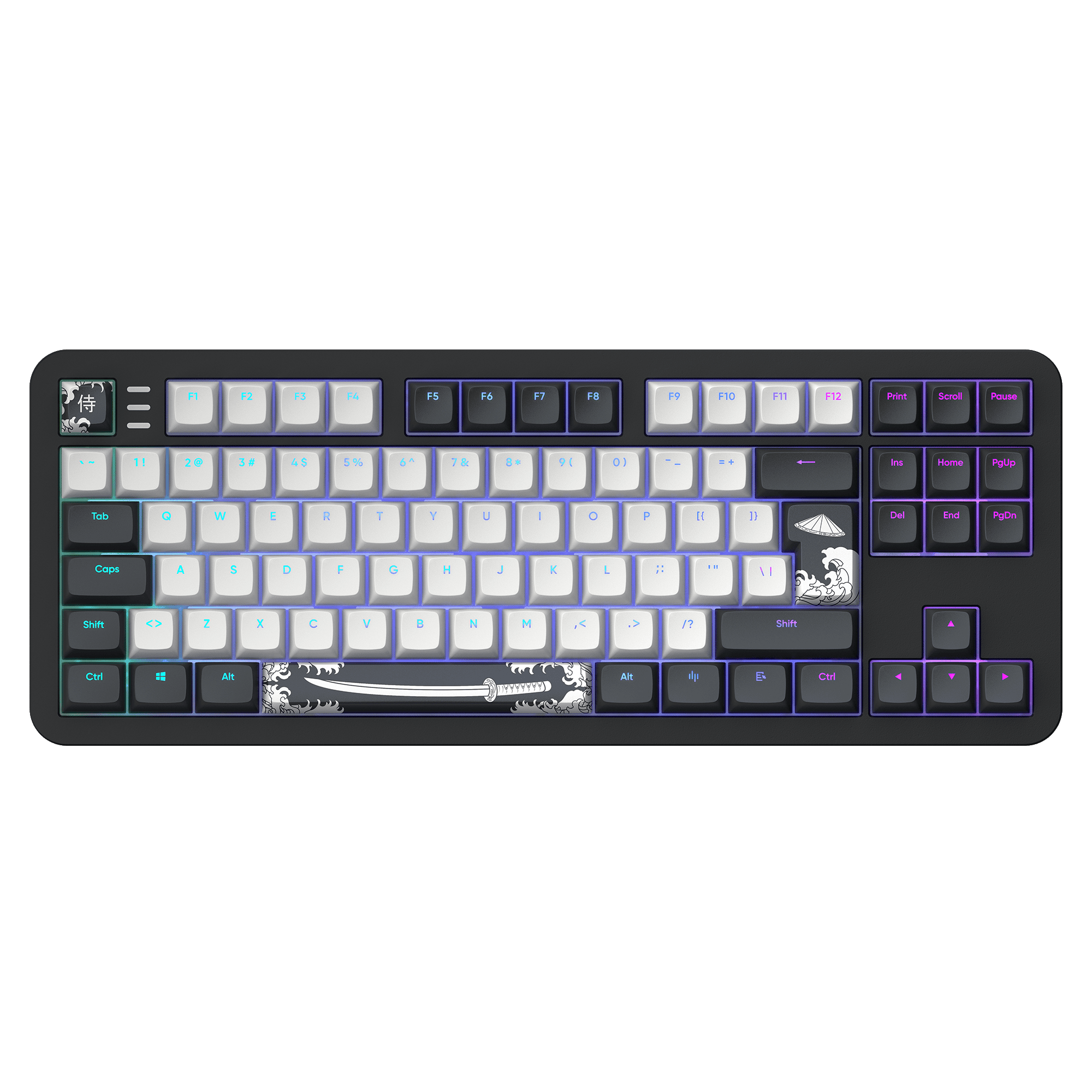 DARK PROJECT ALU Bushido (DE) [ISO], Mechanische Gaming Tastatur ...