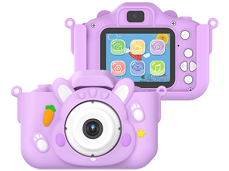 KINSI X11S Kinderkamera Violett, , LCD | MediaMarkt