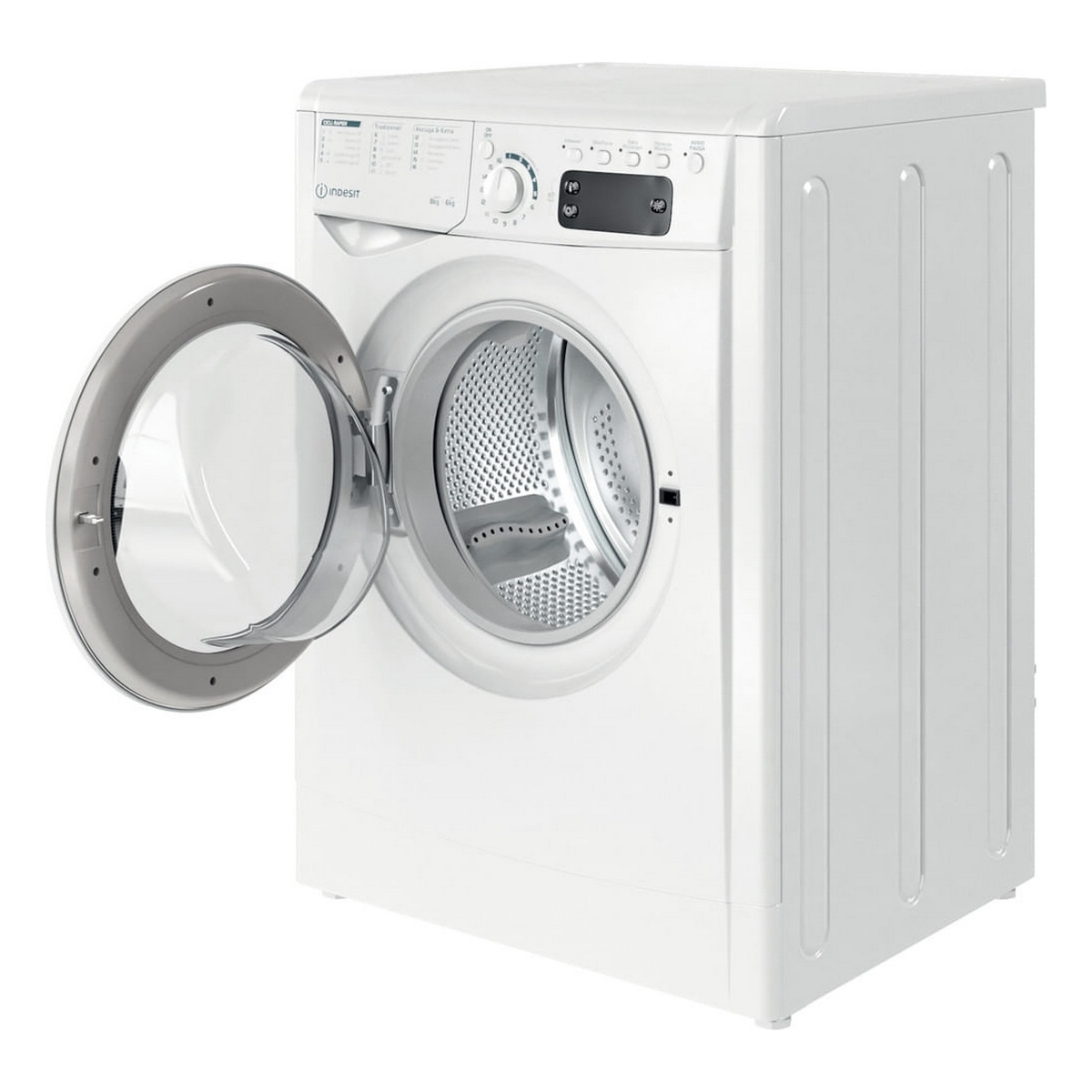 INDESIT EWDE 861483 W IT N Waschtrockner (8 kg / 6 kg, 1400 U/Min ...