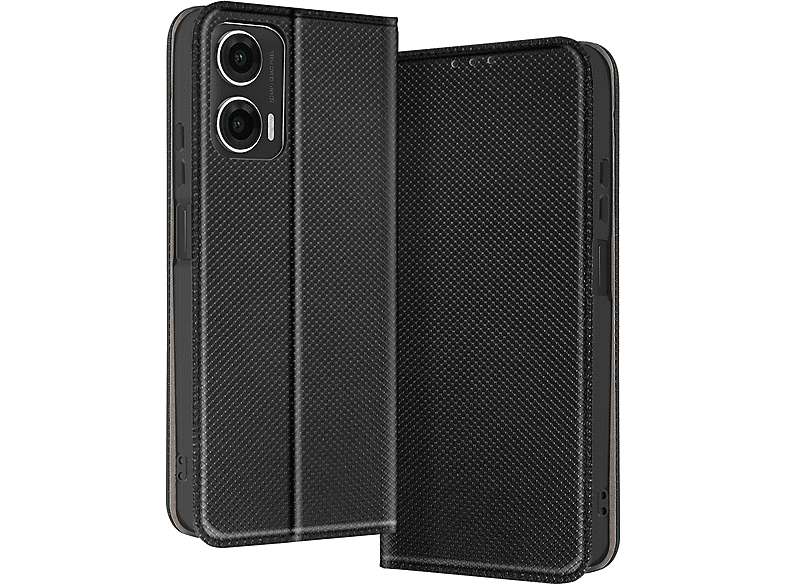 AVIZAR Smart Premium Cover, Sleeve, Motorola, Moto G35, Schwarz | SATURN