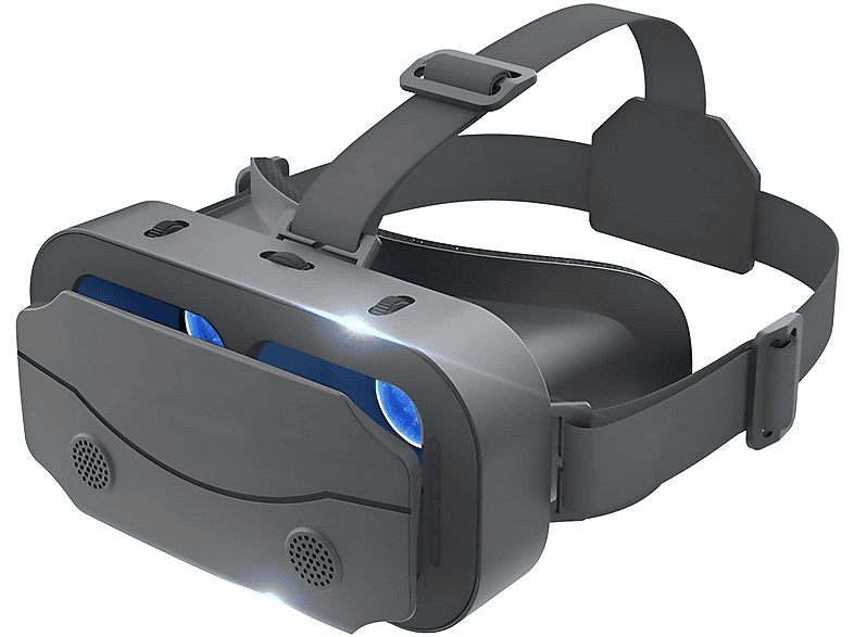 DECOME VR-Brille mit Erlebnis 100° Sichtfeld HD Schutzlinsen kompatibel mit Smartphone 4.7-7.0 ...