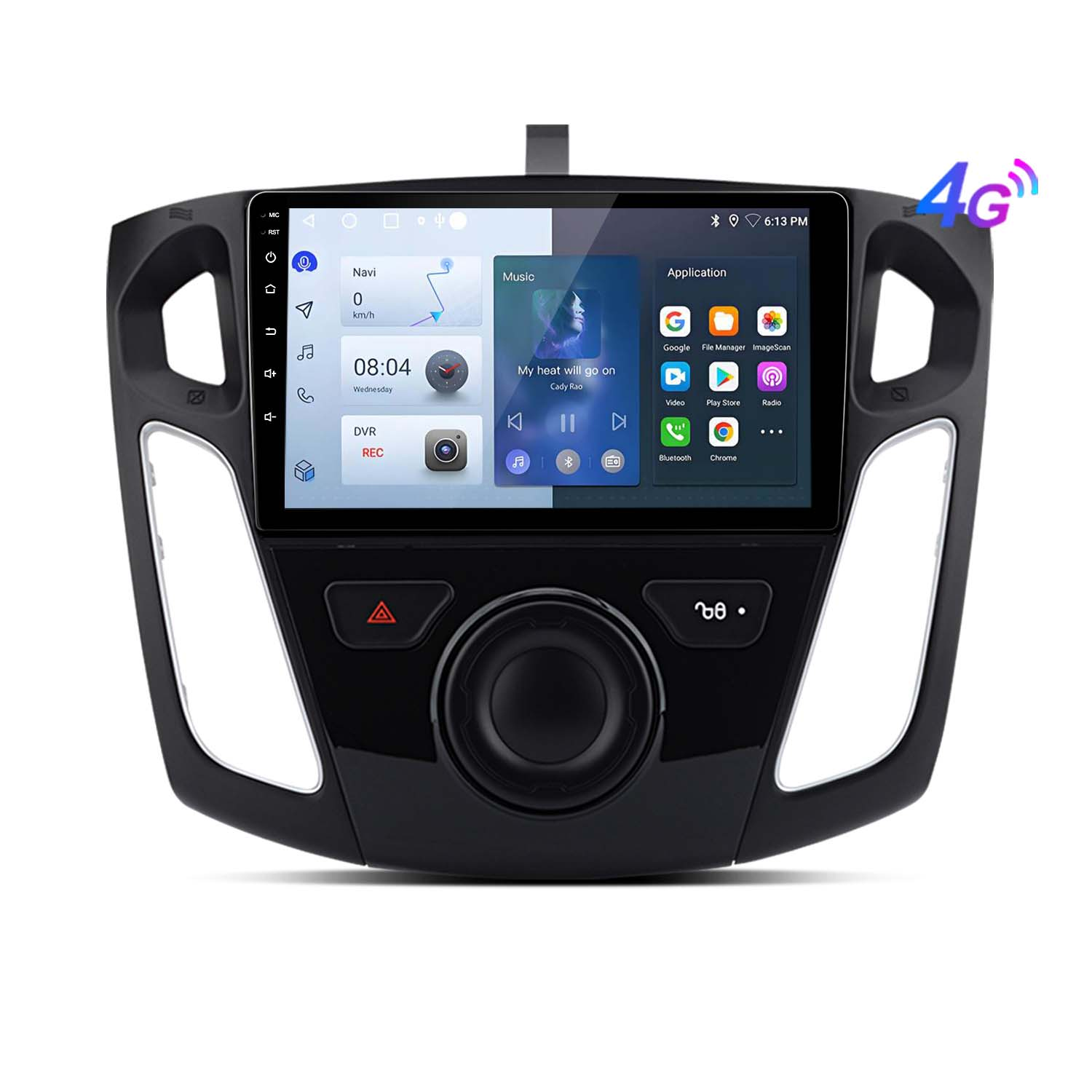System multimedialny AWESAFE Ford Focus MK3 2011-2019 4+64G android13 ...