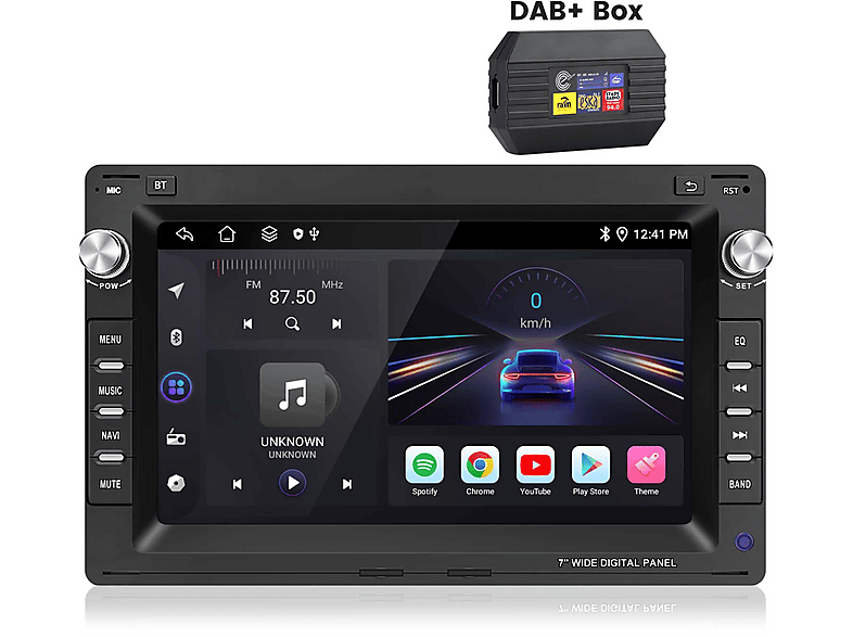 AWESAFE Carplay android13 1+32G VW Polo Golf Jetta Passat B5 WIFI SWC RDS DAB+ autoradio, DAB+ ...