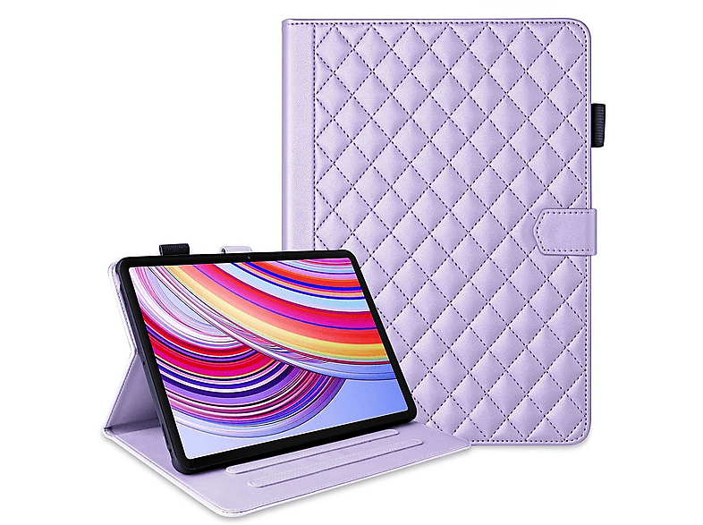 WIGENTO Design Rhombus Kunstleder Hülle mit Standfunktion Tablethülle ...
