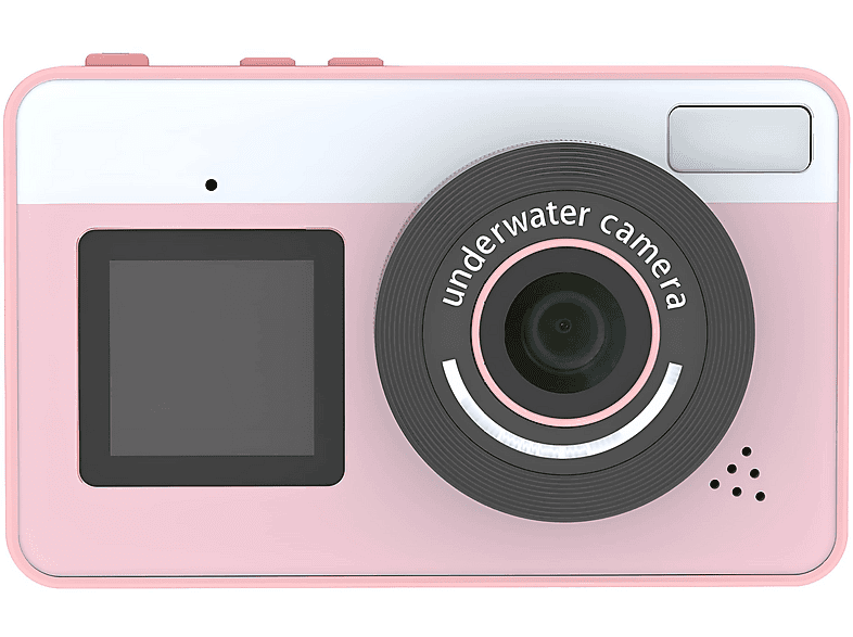 DECOME Wasserdichte Kamera mit Dual-Screen 48MP HD 2.7K Video 18x Zoom ...