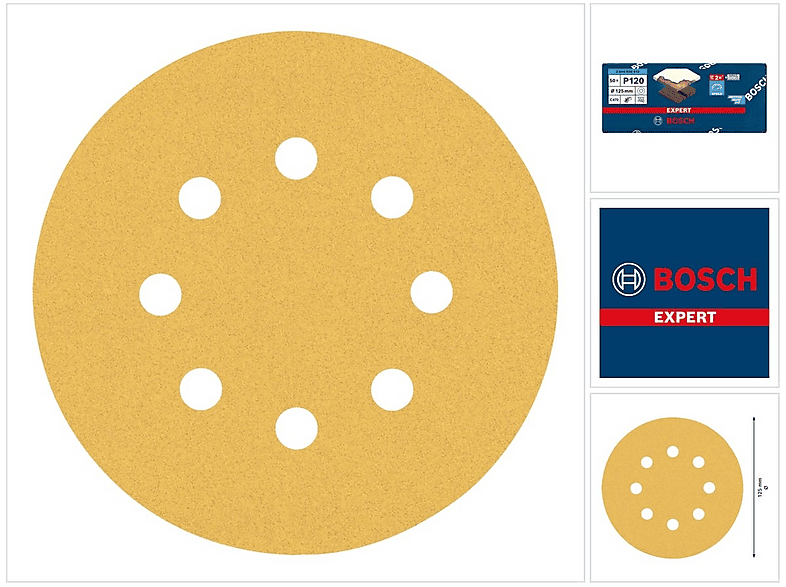 BOSCH PROFESSIONAL Bosch EXPERT C470 Schleifscheiben, ‎Braun | MediaMarkt