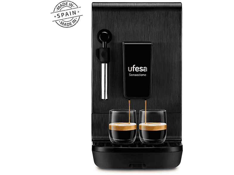 UFESA Sensazione MACCHINA CAFFÉ AUTOMATICA, Nero | MediaWorld.it