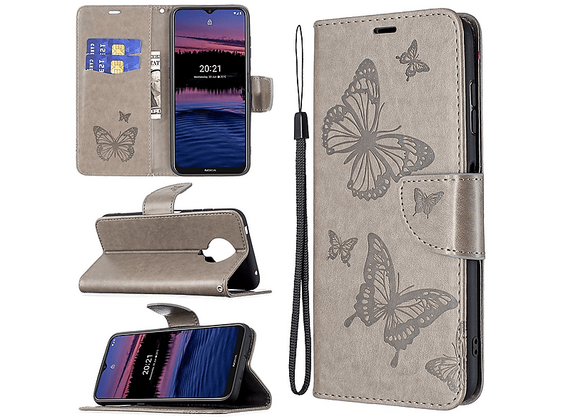 KÖNIG DESIGN Book Case, Bookcover, Nokia, G10 / G20, 40 | MediaMarkt