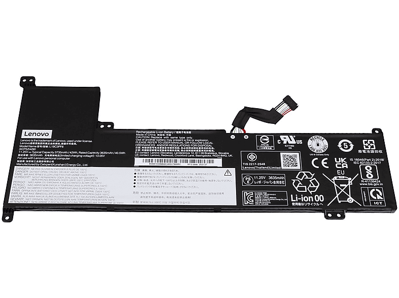 LENOVO L19C3PF6 Original Li-Polymer Akku, 11.25 Volt, 3735 mAh | MediaMarkt