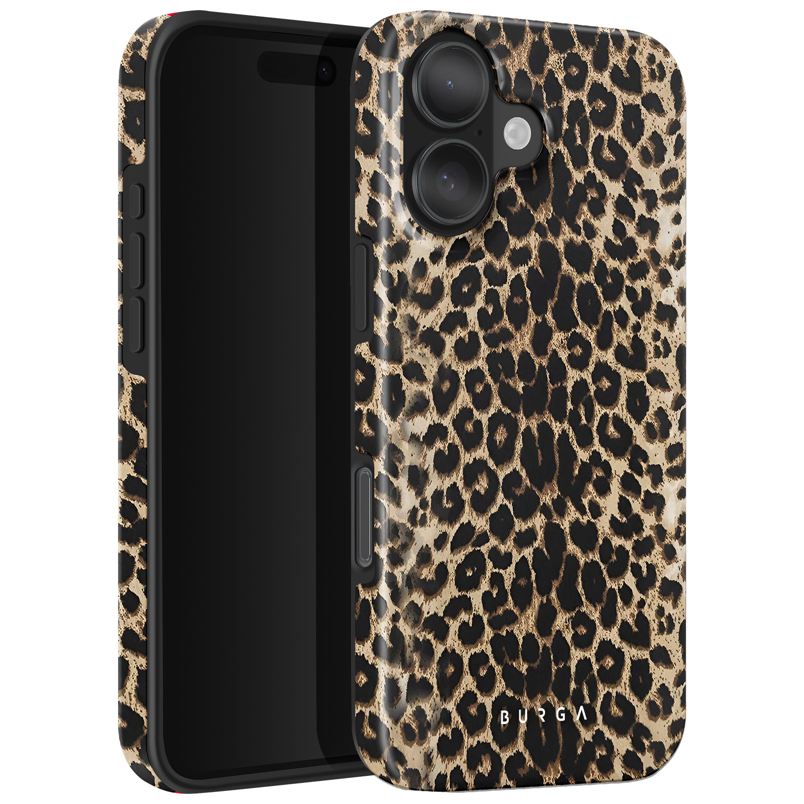 BURGA Player Leopard Case, Backcover, Apple, iPhone 16, Schwarz ...