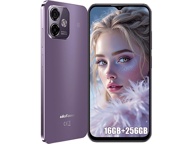 ULEFONE Note 16 Pro 16GB 50MP 8,7 mm Ultradünn Android 13 256 GB ...