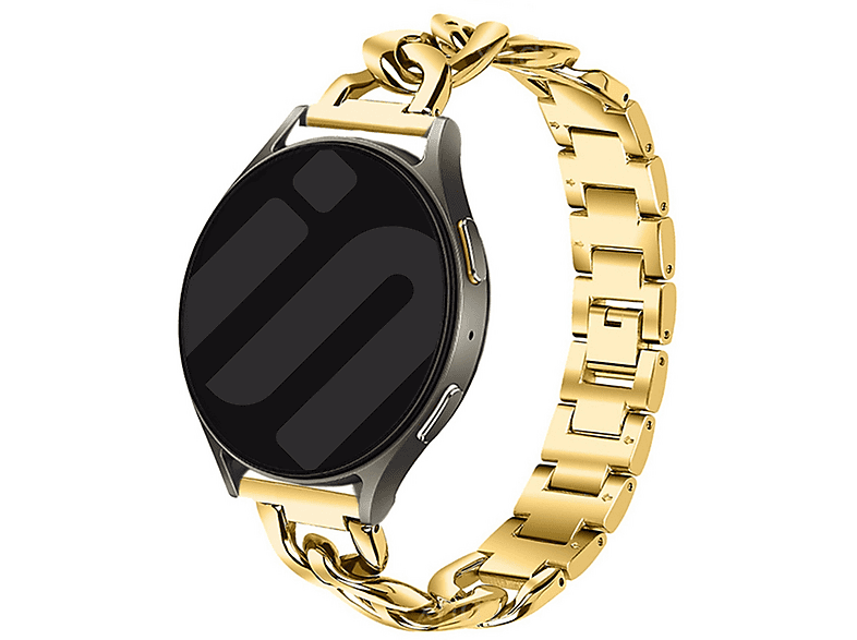 STRAP-IT© steel chain band geschikt voor Galaxy Watch 5 | 40mm ...