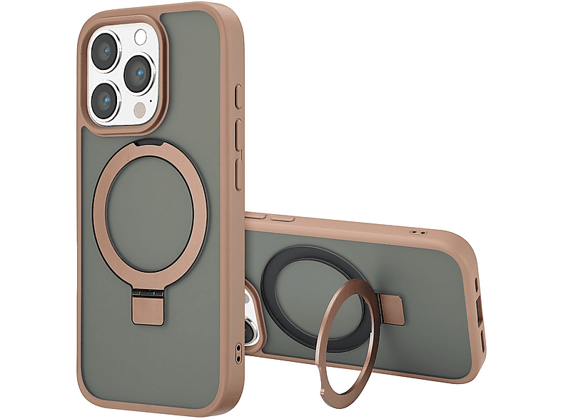 ACCEZZ Ring Stand Backcover met MagSafe, Backcover, Apple, iPhone 16 ...