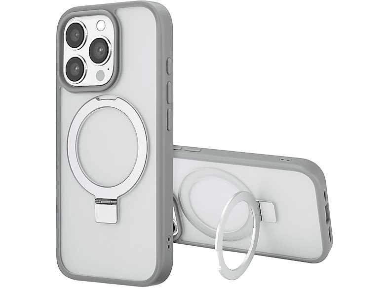 ACCEZZ Ring Stand Backcover met MagSafe, Backcover, Apple, iPhone 16 ...