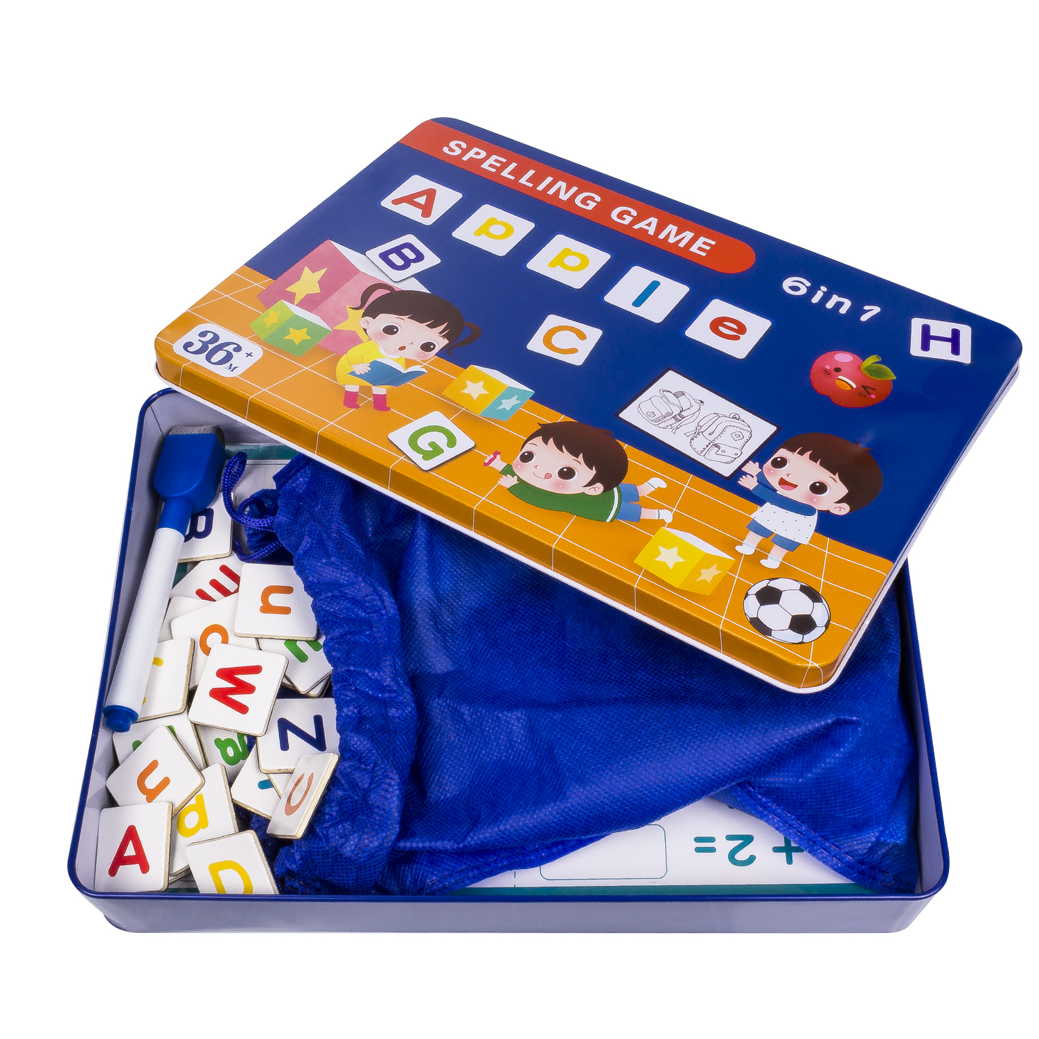 GIOCO EDUCATIVO DAM DMAH0055C30 | Gioco di ortografia, Numero di parti ...