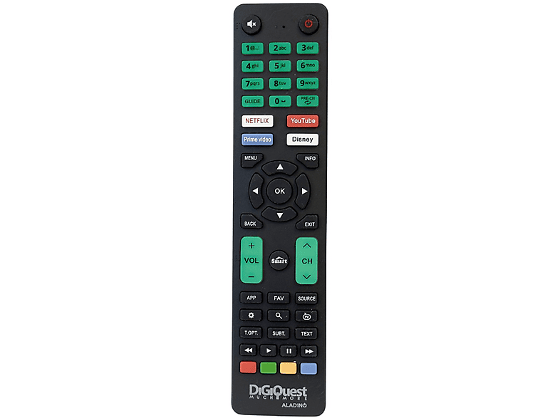 TELECOMANDO DIGIQUEST TLC152 Alad1no Universale | MediaWorld.it