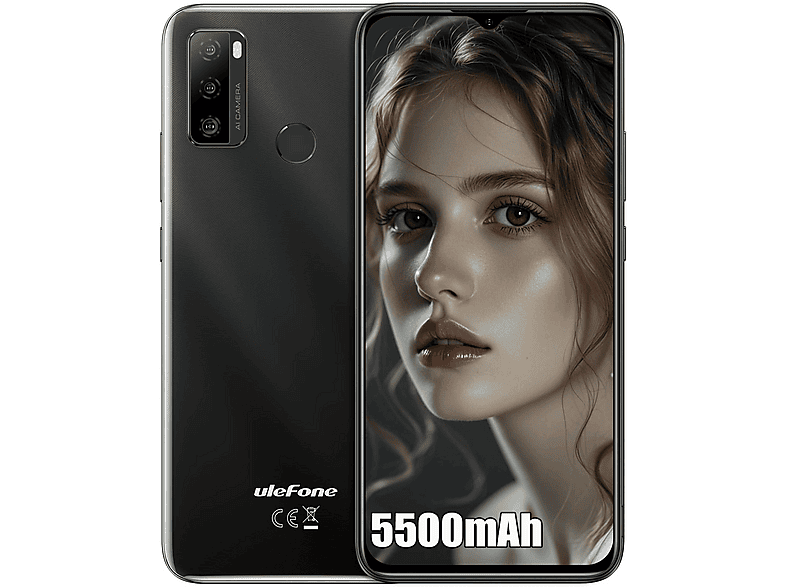 ULEFONE Note 10P 3 GB 5500mAh OTG GPS/WiFi 128 GB Schwarz Dual SIM | MediaMarkt