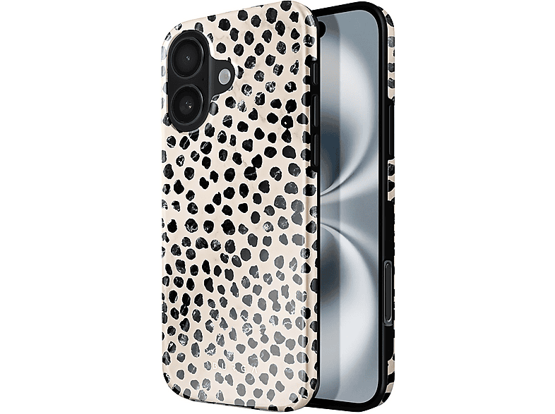 BURGA Almond Latte Case, Backcover, Apple, iPhone 16, Gelbgrau | SATURN