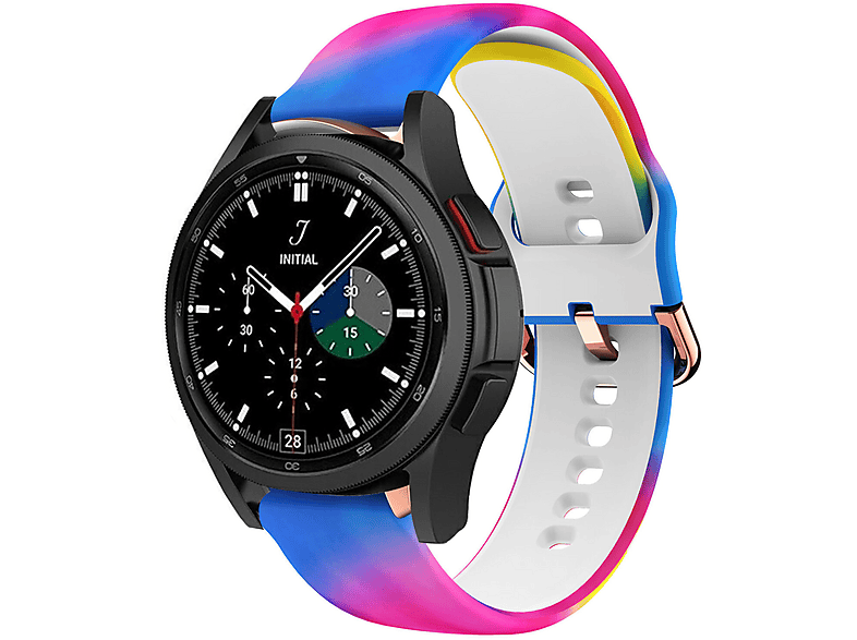 STRAP-IT© Color Crazy geschikt voor Galaxy Watch 4 Classic 46mm ...