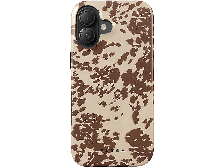 BURGA Rodeo Case, Bumper, Apple, iPhone 16, Gelbgrau | SATURN