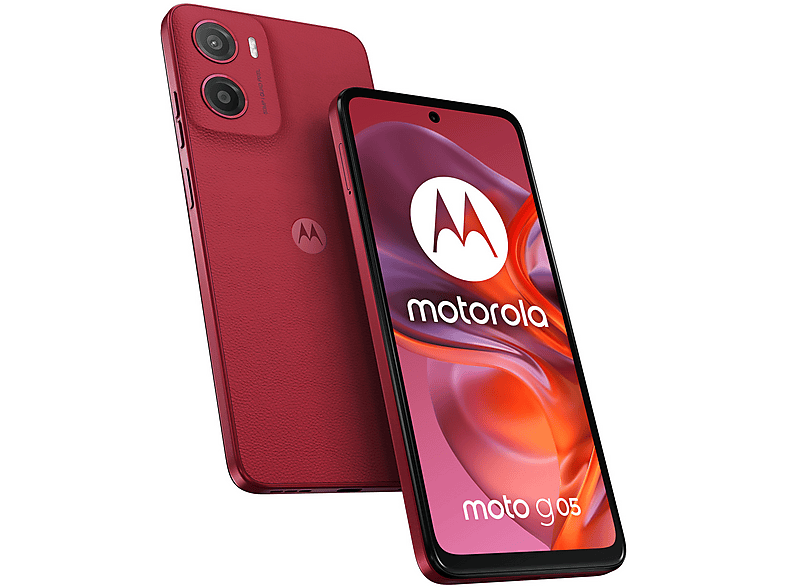 MOTOROLA moto g05 | 256 GB Rood | MediaMarkt